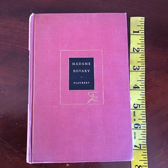 random house | Accents | Vintage Hardcover Classic Romance Novel Madame Bovary 957 Edition ...